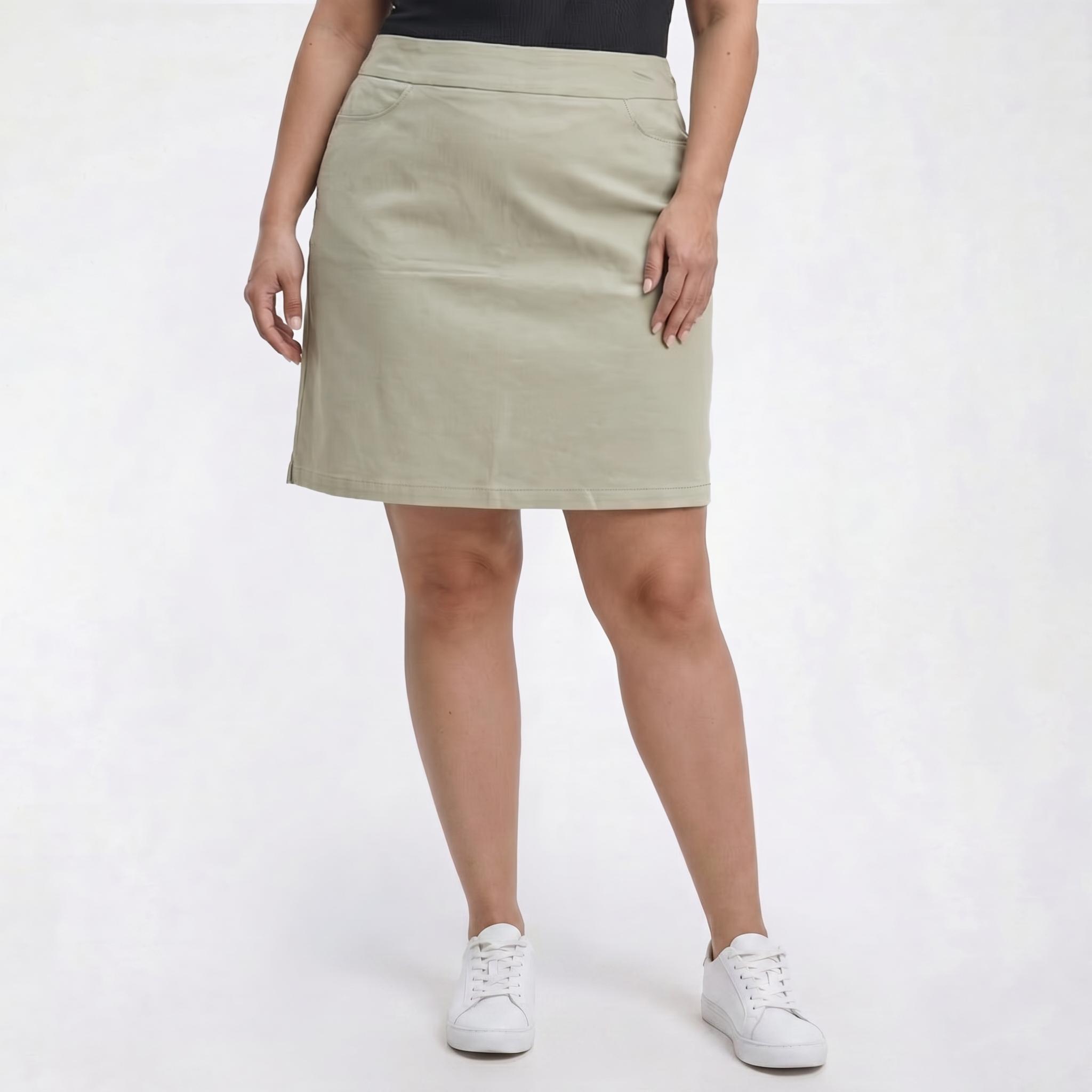 Click here for Plus Size Napa Valley Cotton Super Stretch Split H... prices